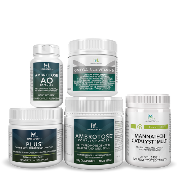 Mannatech CORE 5 with Ambrotose Complex Bundle - Manna Products