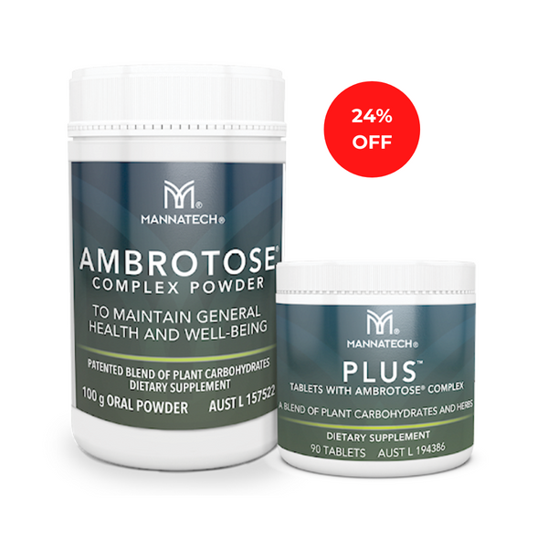 Mannatech Ambrotose Complex and PLUS Bundle - Manna Products